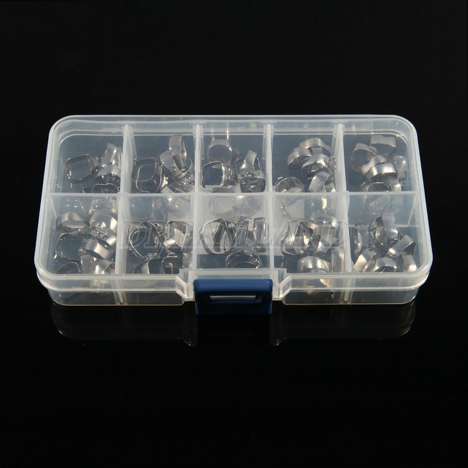 Orthodontic Buccal Single Double Tubes Molar Bands Roth/MBT/Separator ...