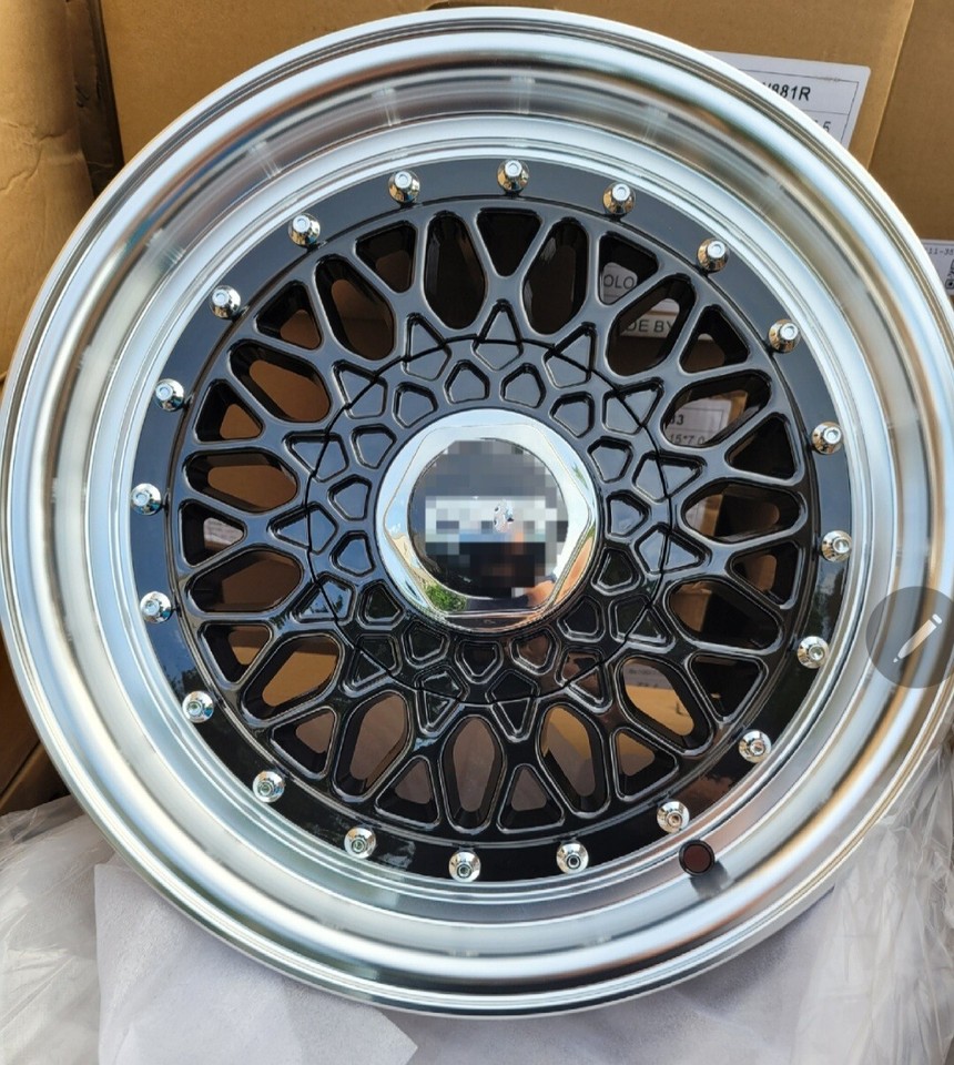 15 Inch RS STYLE REP WHEEL RIM FITMENT 15X7 +20 OFFSET 4X100/4x114.3 ...