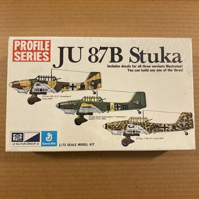 Profile Series JU 87B Stuka Model Kit 1/782 Sealed New | eBay