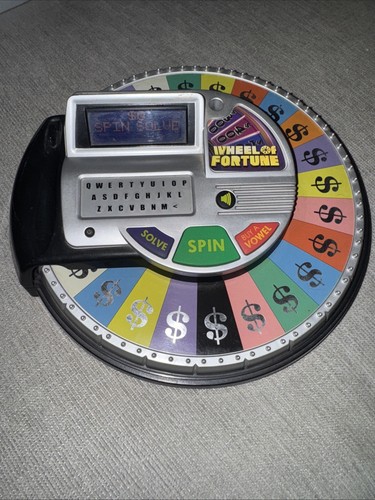 Wheel of Fortune Electronic Game Platinum Edition 2009 Tested Working ...
