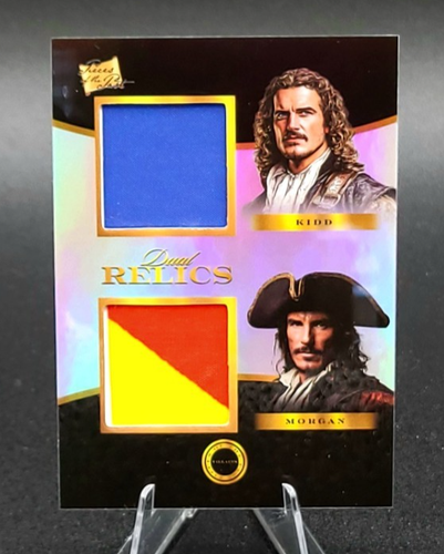 Authentic Pirate Captains Kidd and Morgan Pirate Flag Relics Piece of ...