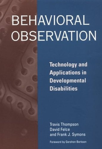 Behavioral Observation : Technology and Applications in Developme ...