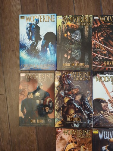 WOLVERINE ORIGINS VOL 0-9 HC TPB LOT COMPLETE SERIES OMNIBUS DANIEL WAY ...