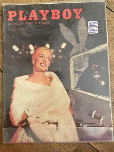 RARE* VINTAGE ORIGINAL PLAYBOY OCT 1957 COLLEEN FARRINGTON LATIN QUATER ...