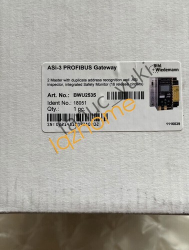 BWU2535 ASI-3 PROFIBUS communication module Brand New | eBay
