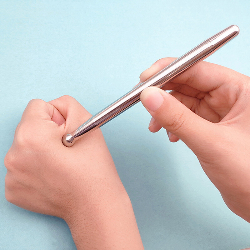1Pcs Stainless Steel Deep Tissue Massage Tool Manual Acupuncture Pen ...