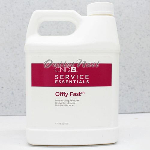 946 ml 32 fl oz CND Shellac OFFLY FAST Moisturizing Nail Gel Remover ...