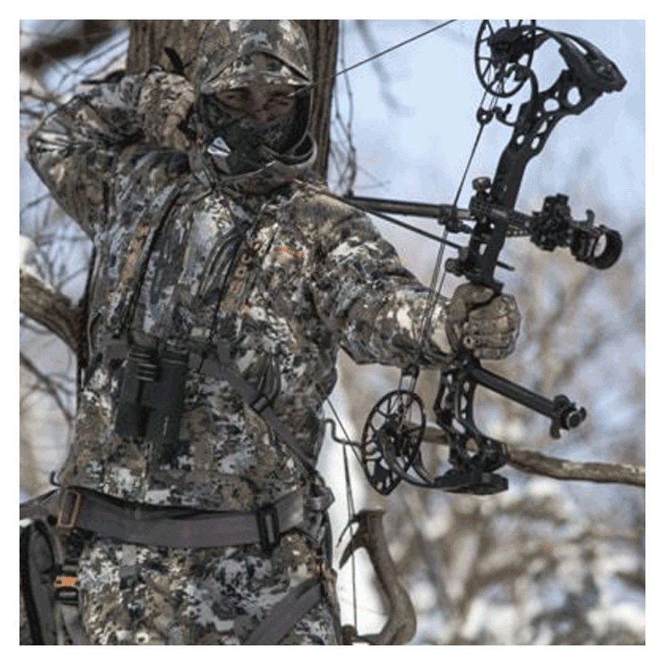 Muddy Ambush Optifade Elevated II Camo Safety Harness with Padded Waist ...
