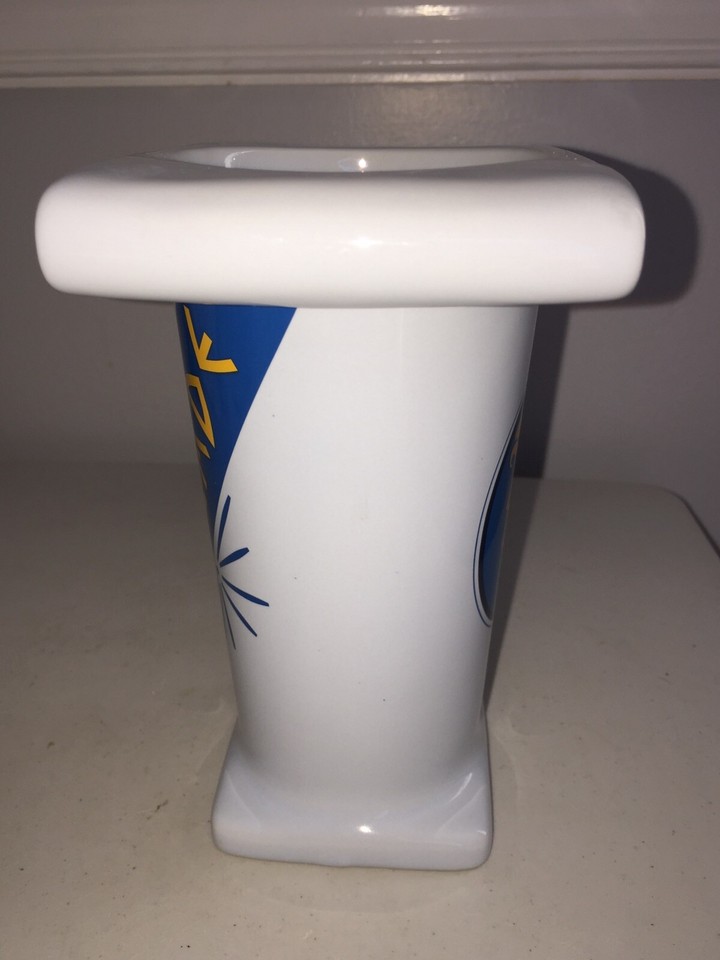 Disney Hercules Herculade Blue Pillar Column 14oz Travel Ceramic Mug NO ...