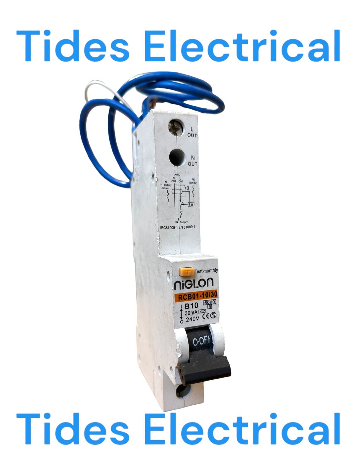 Niglon RCBO 10 Amp 30mA Type B 10A B10 RCB01-10/30 | eBay UK