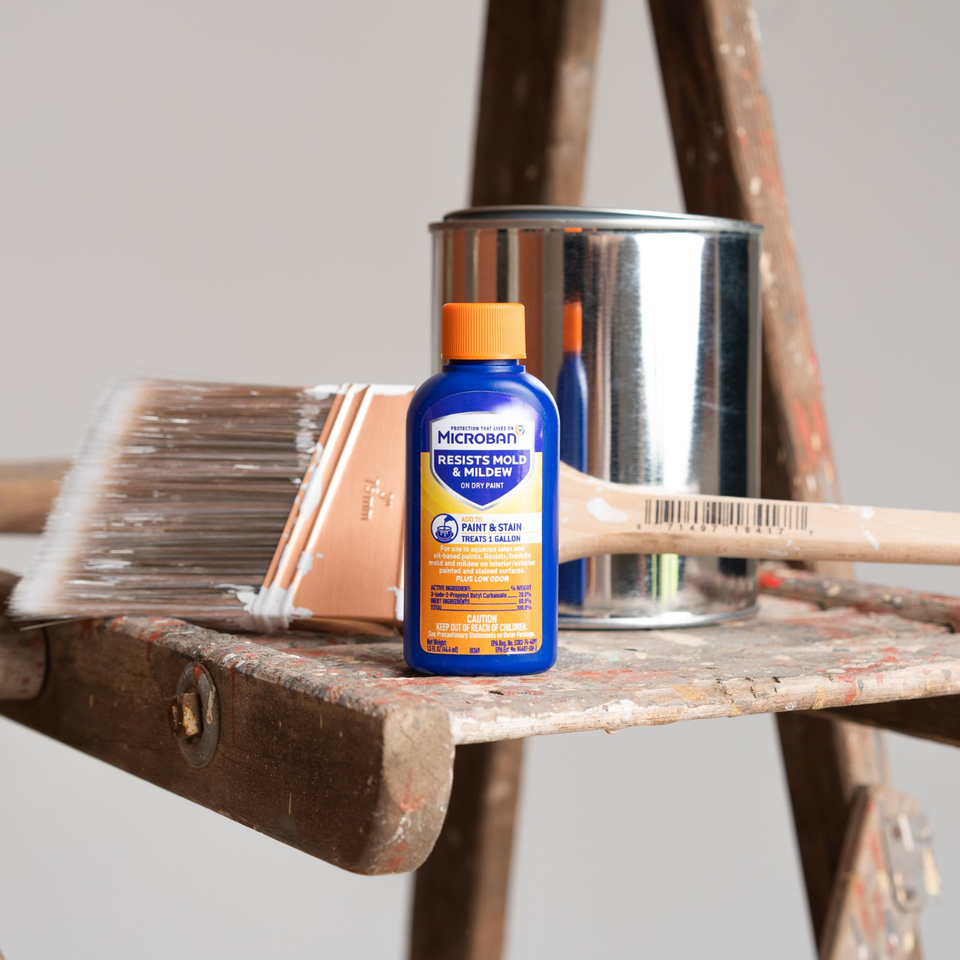 Resistant Mold and Mildew Paint & Stain Additive 1.5 Fl. Oz- FREE ...