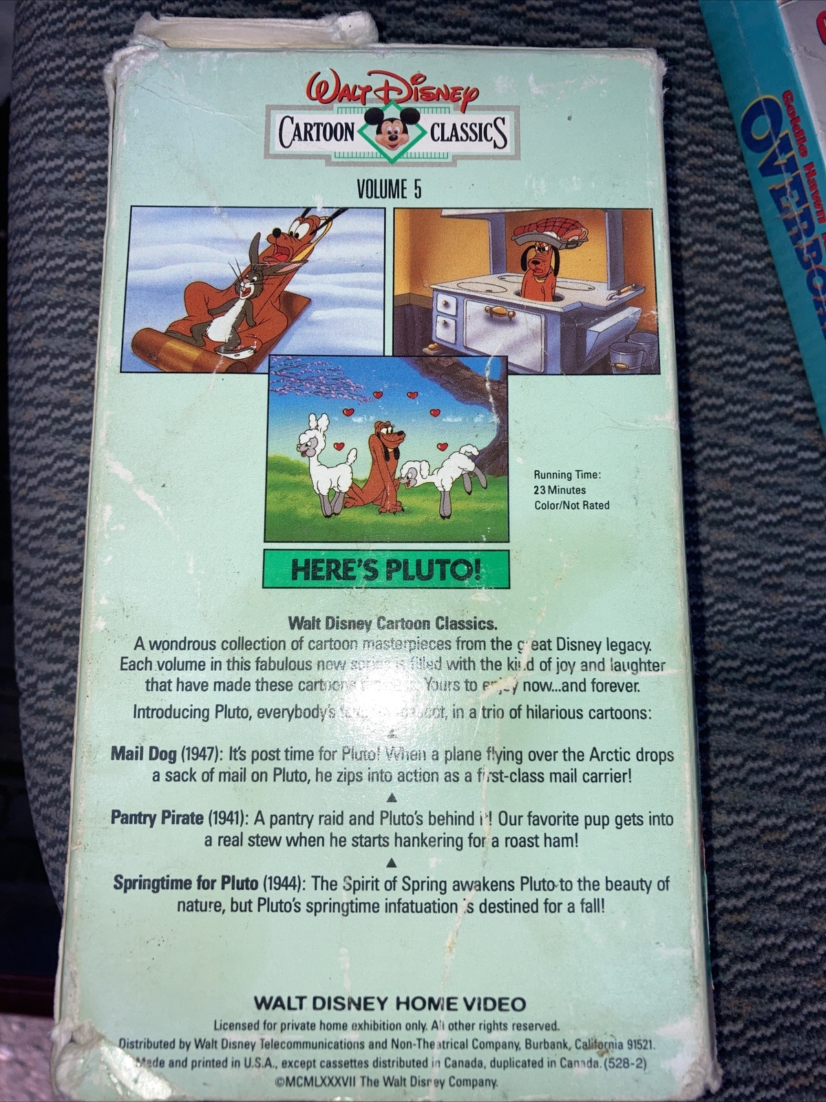 Vintage Rare Walt Disney VHS - Cartoon | Grelly USA