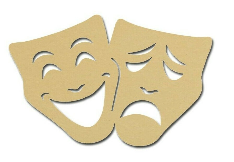 Happy And Sad Face Mask