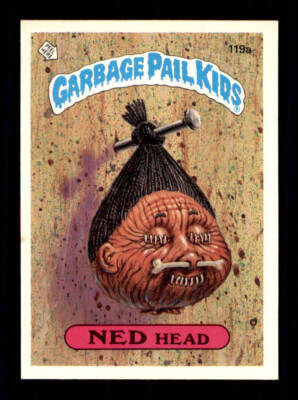 1986 Topps Garbage Pail Kids S3 - #119a Ned Head - ** Variation | eBay