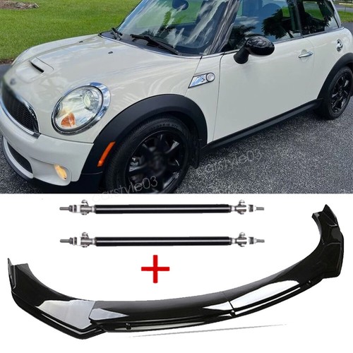 For Mini Cooper Car Front Bumper Lip Spoiler Splitter Body Kit Strut ...
