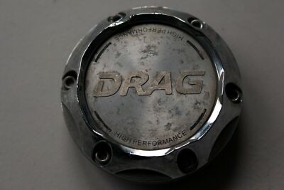 Rare DRAG High Performance 241K64 Chrome Alloy Wheel Center Cap Cover ...