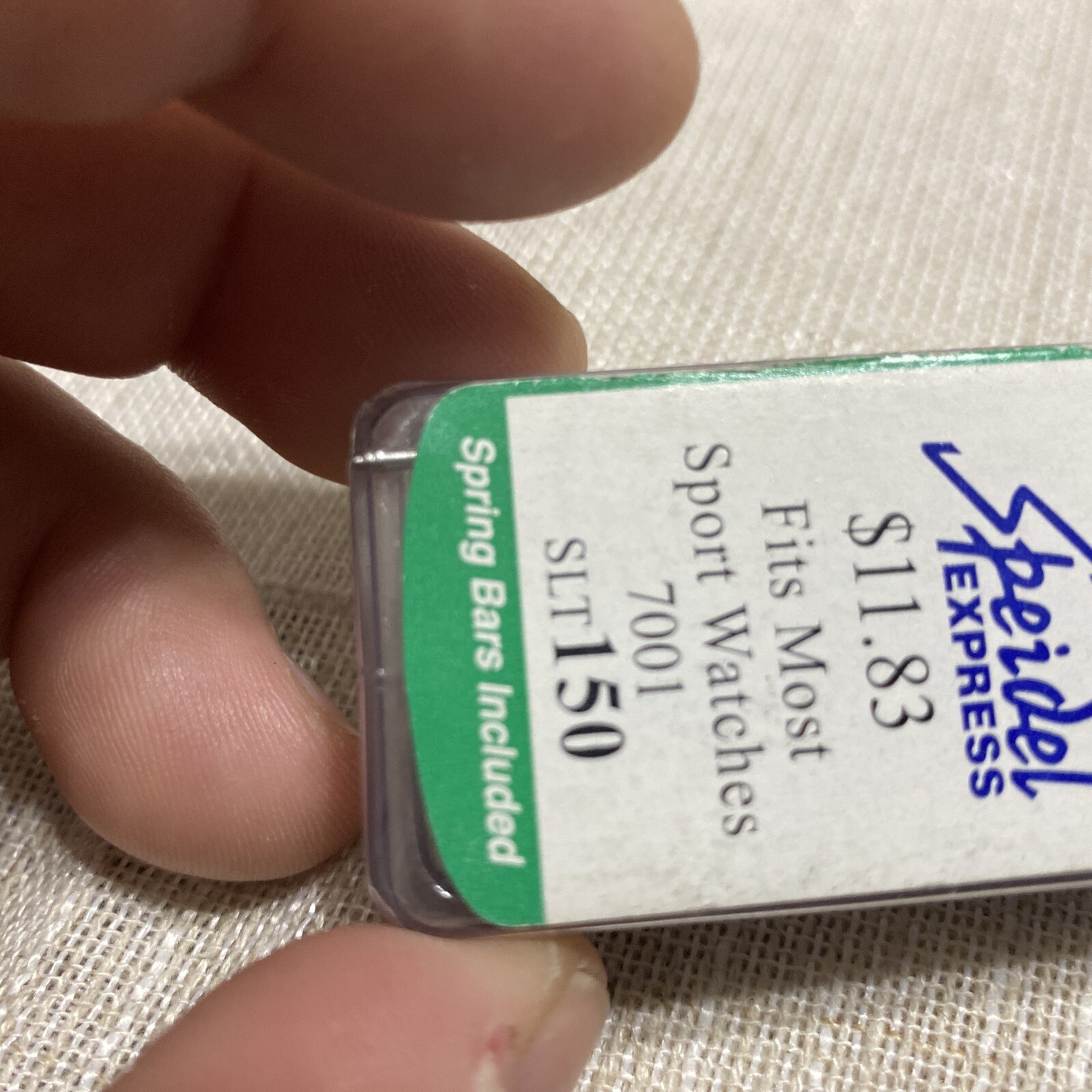 Speidel Express 19mm 780 Rubber Sports Watch Band for sale online | eBay