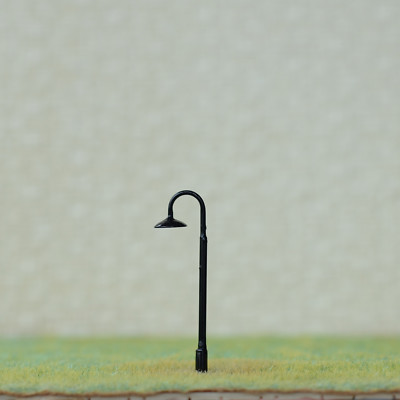 5 x OO / HO scale LED station light model train street path lamp post ...