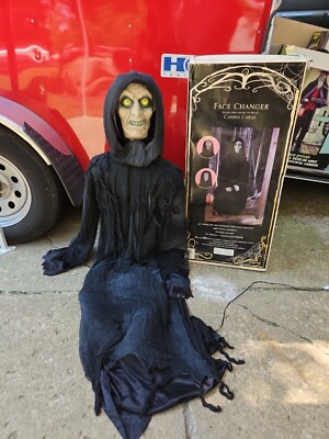 Face changer Halloween prop animatronic Magic Power 60” Life Size ...