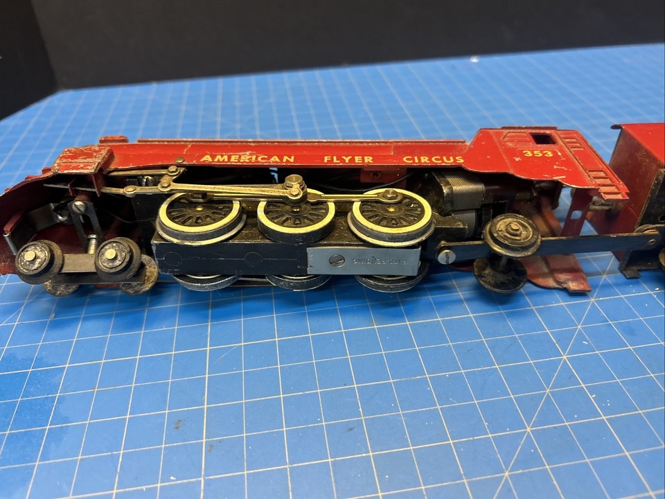 Vintage American Flyer 353 Circus Steam Locomotive w/Tender Original | eBay