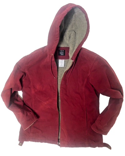 Dark Brick Red Sherpa Work Jacket By Lakin McKey. Women’s SR- Small ...