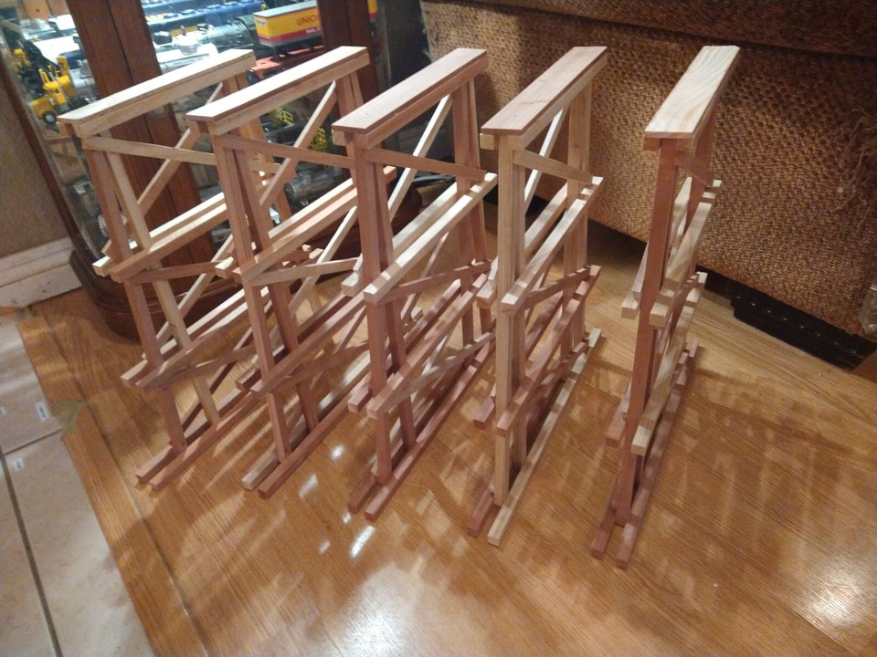 G Scale Double Wide For LGB USA MTH Lionel Model Train Trestle 18" SET ...