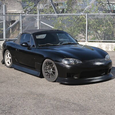 KBD Body Kits 4 Pc Polyurethane Full Body Kit For Mazda Miata 1999-2005 ...
