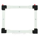 UNIVERSAL Appliance Wheels Trolley Adjustable Oven Cooker Roller ...