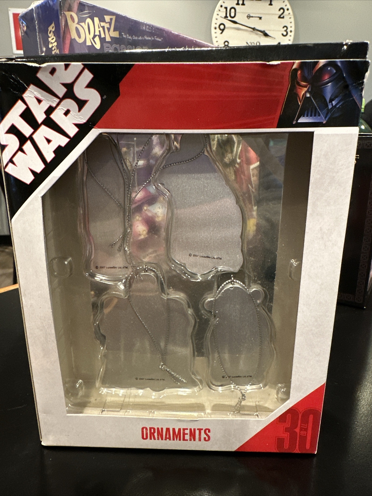 NIB! Vintage STAR WARS Boxed Set of 4 Christmas Ornaments | eBay