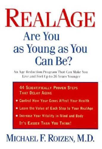 RealAge: Are You as Young as You Can Be? - Hardcover - GOOD ...