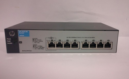 HP J9802A 1810-8G 8-port Gigabit SFP Smart-Managed Switch | eBay