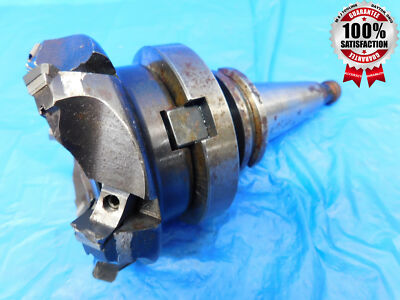 CAT40 1 1/2 ? PILOT O.D. 5/8 KEY FACE MILL TOOL HOLDER W/ 4" DIA FACE ...