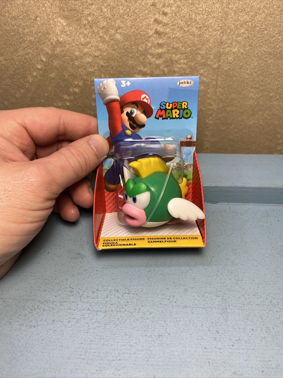 Nintendo World of Super Mario DEEP CHEEP *NEW* 2.5" Figure Jakks ...