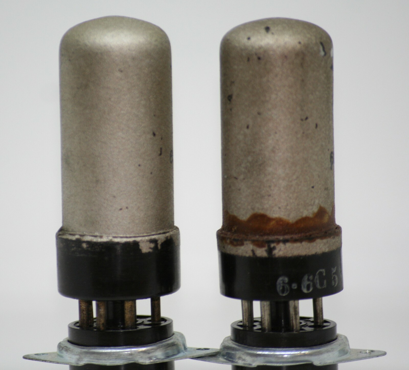 6c5 g tube pair RT France preamp tubes amplifier 6j7 6j5 l63 6sn7 b65 ...