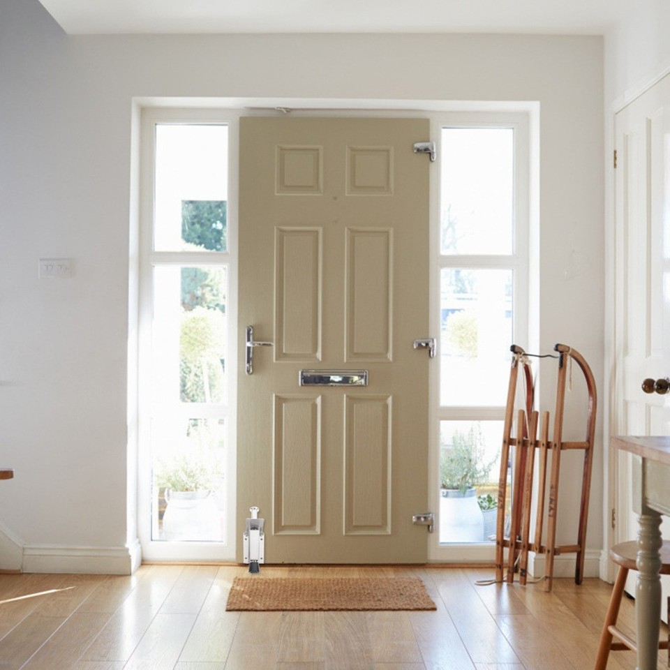 Door Stop with Holder Stoppers for Bottom Doors Doorstops inside | eBay ...