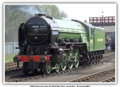 LNER Peppercorn Class A2 60532 Blue Peter Train issue1 | eBay
