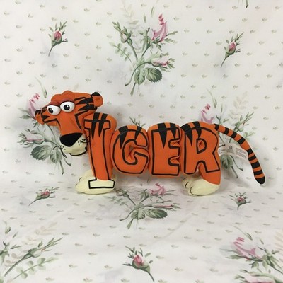 PBS Kids Word World Tiger Orange Plush Magnetic Pull Apart Letters ...