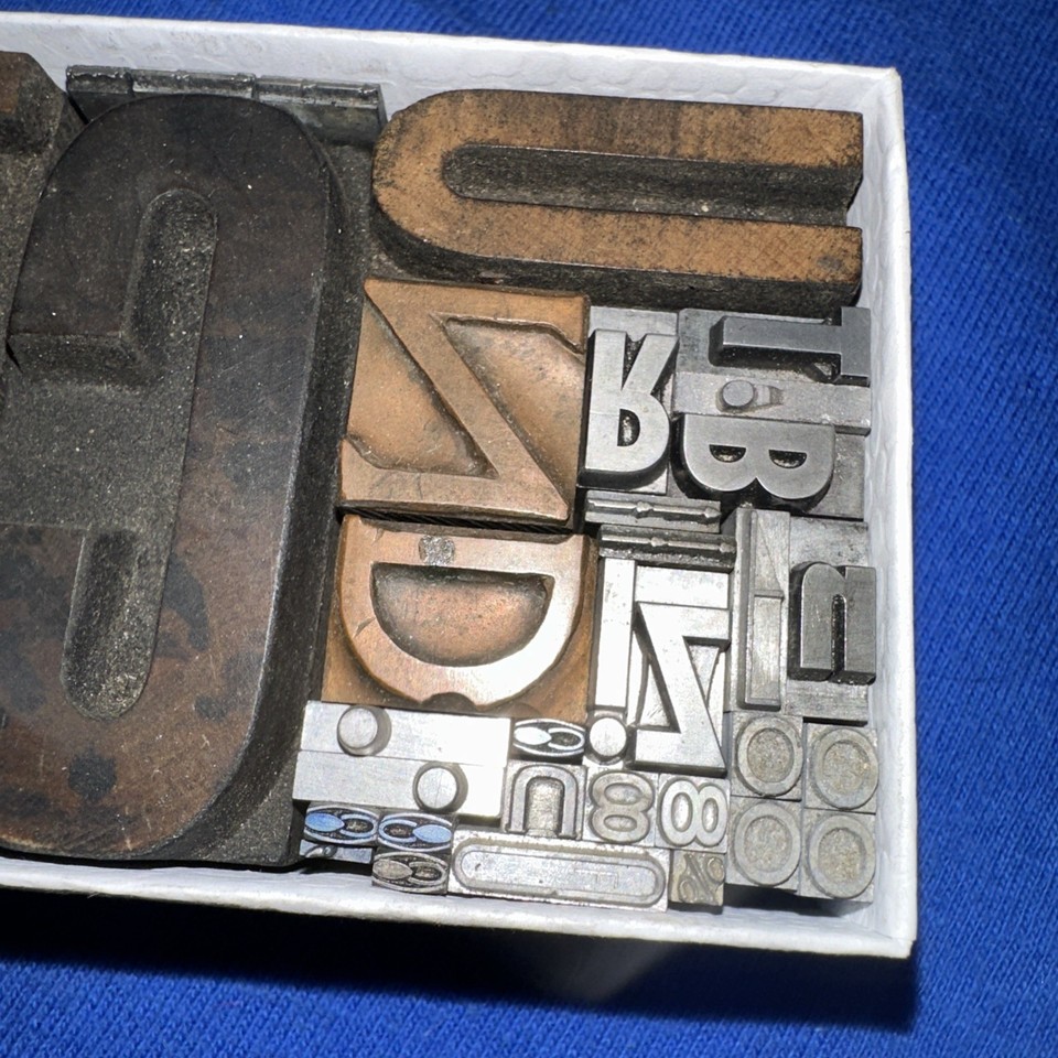 Vintage Letterpress Dingbats Variety of Designs! Wood & Lead Blocks ...