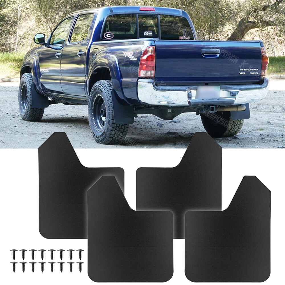 4x Wide Rally Mud Flaps Splash Guard Mudguard For Toyota Tacoma 95-2004 ...