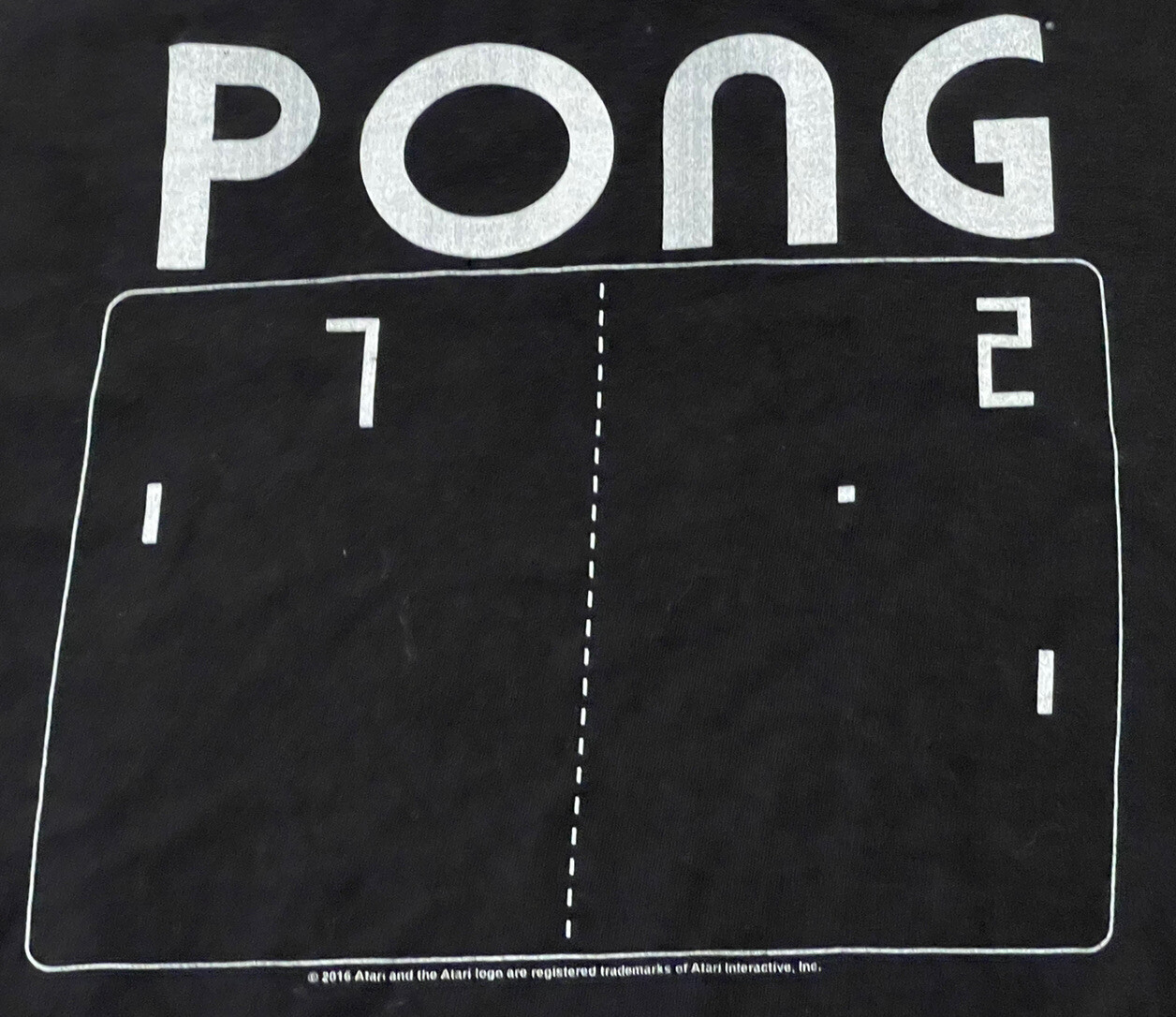 Atari Pong Game Screen Retro Gaming Men's Regular Fit… - Gem