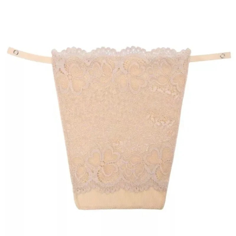 3Pcs Lace Cleavage Cover Up Women Camisole Elastic Band Clip-On Bras ...