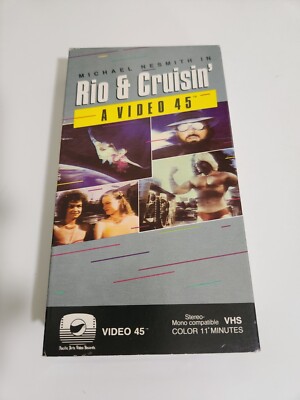 Michael (Mike) Nesmith - Rio & Cruisin' Video 45 VHS (1983) | eBay