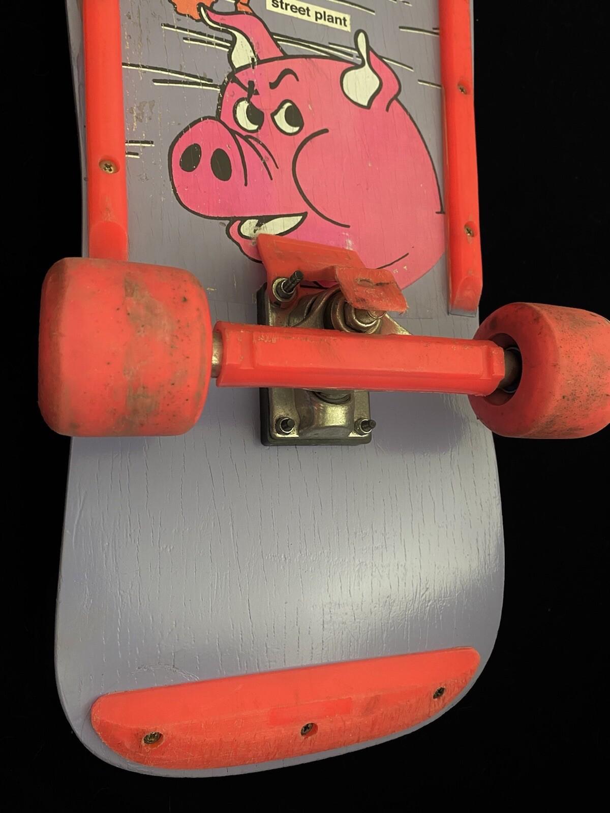 VINTAGE 1980s Rolls Racer Street Plant Mike Vallely Barnyard Skateboard ...