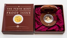 1999 Perth Mint Centenary Gold Proof Bi-metallic Sovereign - Coin Parade