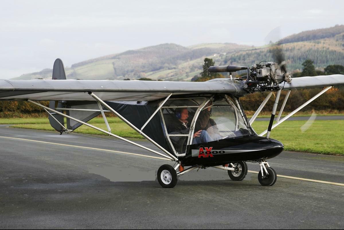 Cyclone AX2000 Microlight Airplane Desktop Kiln Wood Model Small Free ...