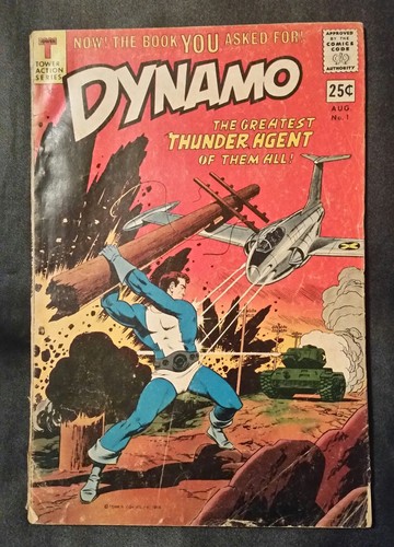 DYNAMO # 1 - TOWER COMICS - AUGUST 1966 | eBay