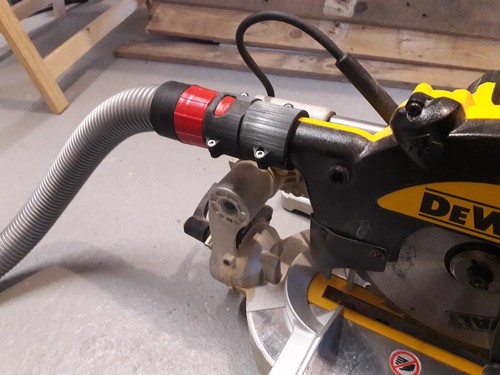Bosch Dust Extractor to DeWALT Miter Saw Adapter | eBay