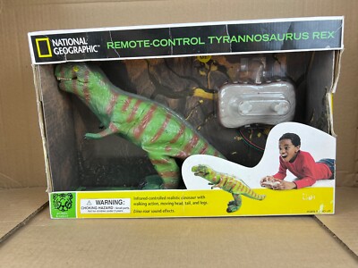 2005 National Geographic Remote Control T-Rex Toy Tyrannosaurus Rex ...