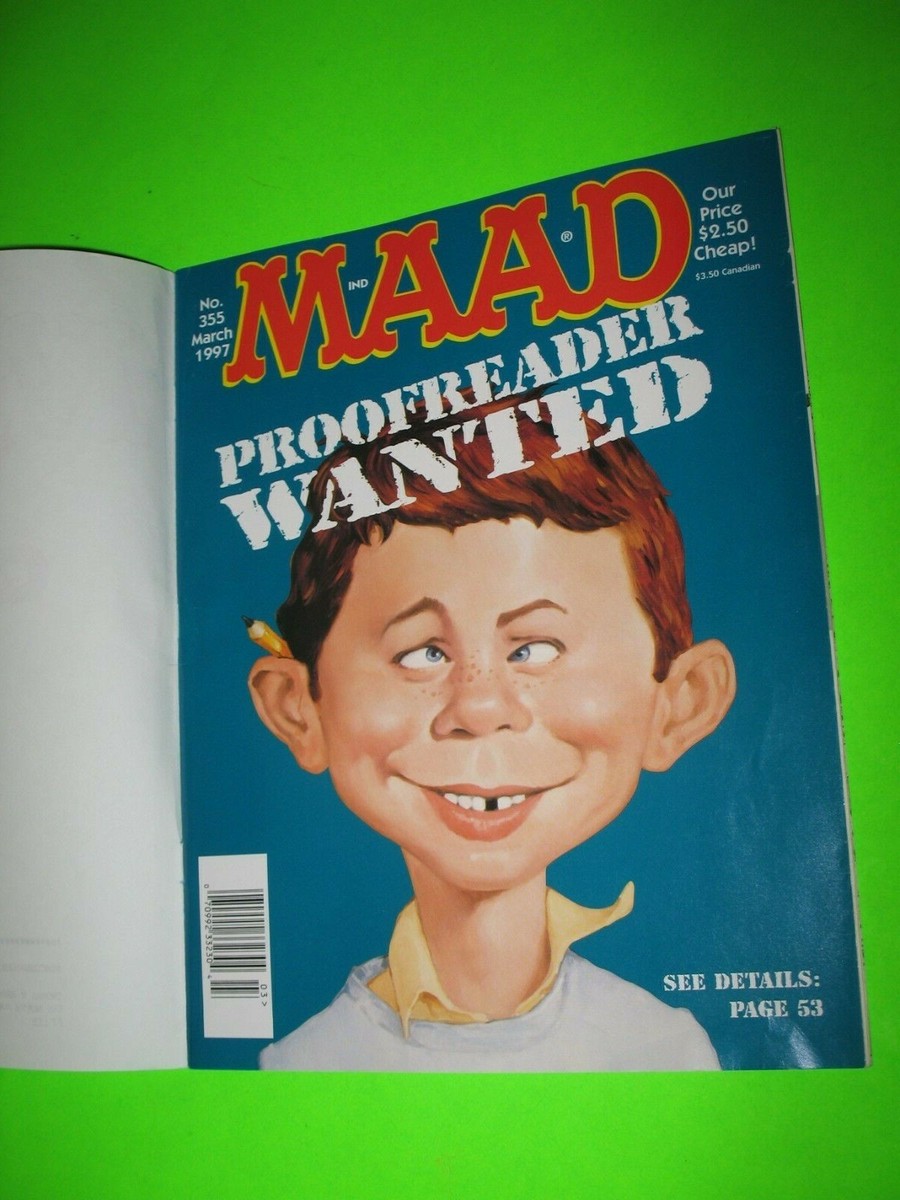 Vintage Mad Magazine Covers MAD Magazine #209, Sept. 1979 Hey Buddy,