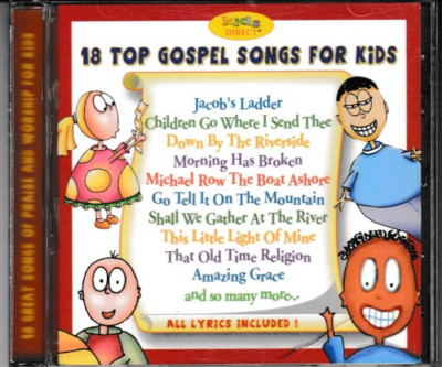 18 Top Gospel Songs for Kids by Kids Direct Source (CD 2004) | eBay